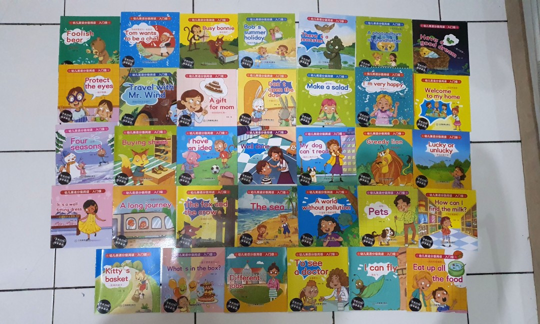 Buku anak english story book scan QR code murah, Buku & Alat Tulis, Buku Anak-Anak di Carousell