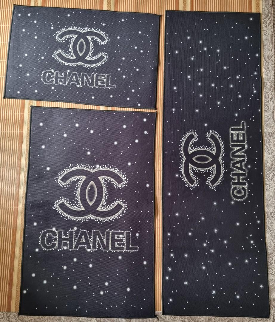 CHANEL FloorMat, Furniture & Home Living, Home Decor, Carpets, Mats ...