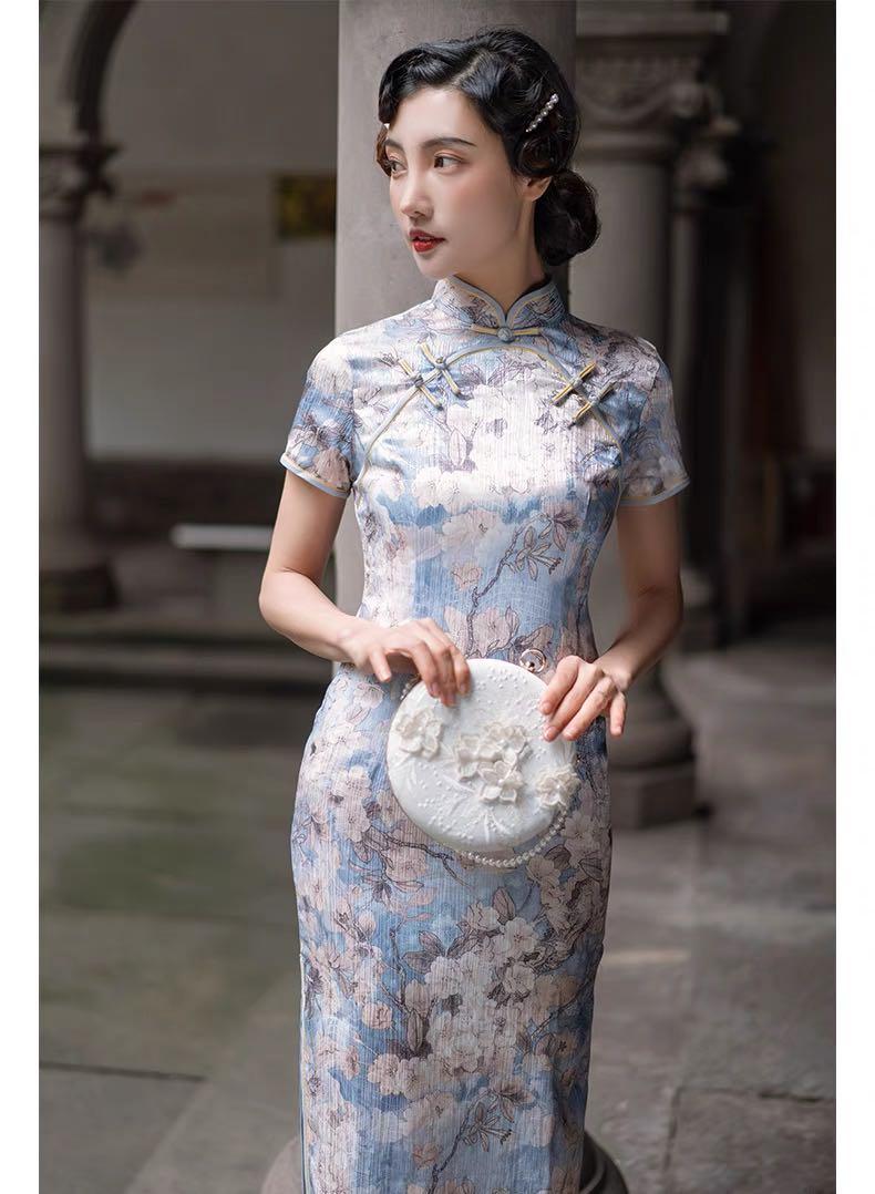 Chinese qipao/ Cheongsam, Women's Fashion, Dresses & Sets, Dresses on ...