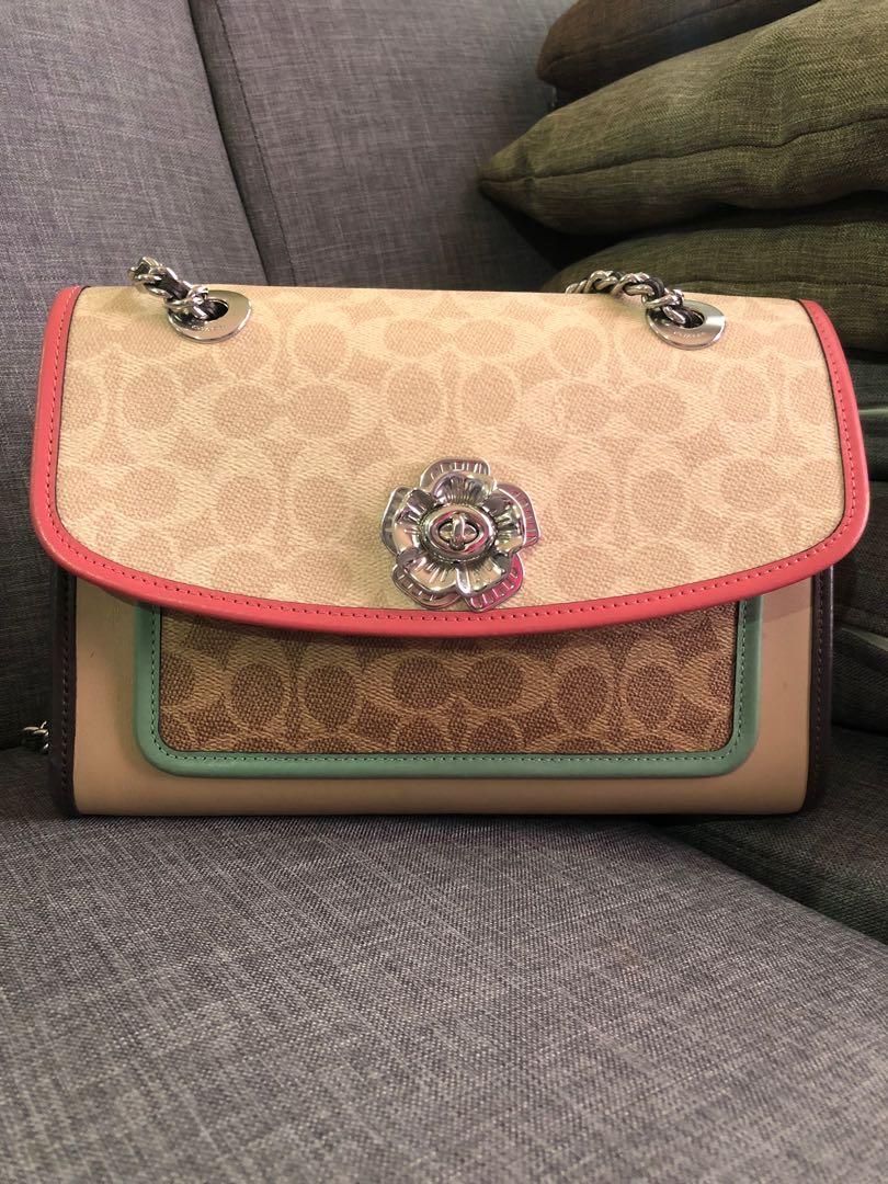 Coach Coated Canvas Signature handbag, Luxury, Bags & Wallets on Carousell