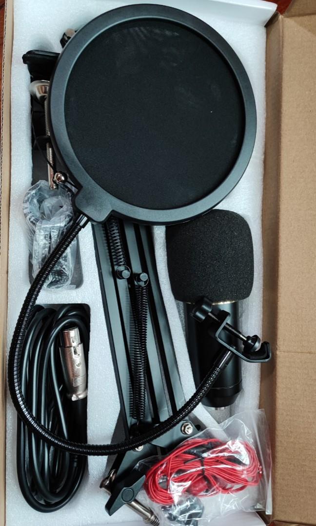 Computer table with complete set of mic, Furniture & Home Living ...