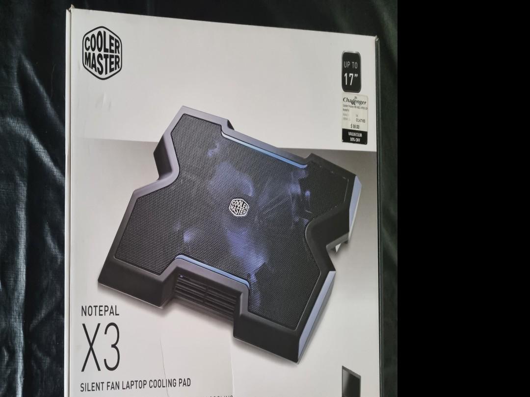 Cooler Master NotePal X3 gaming laptop cooling pad/laptop fan ...