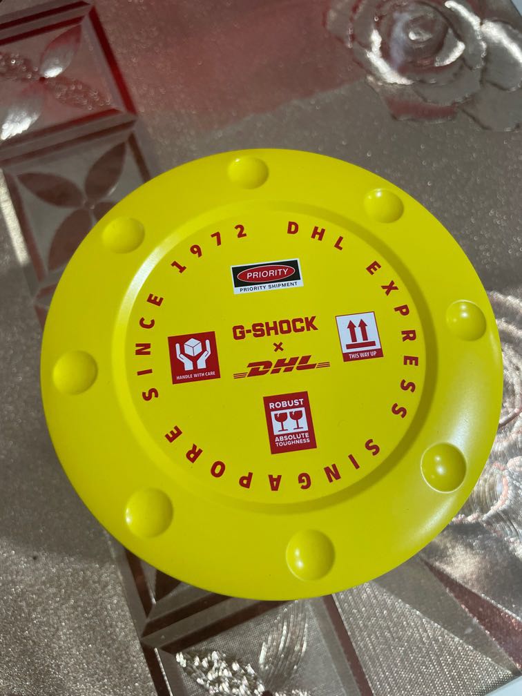 G-shock x DHL Limited Edition Watch, Luxury, Watches on Carousell