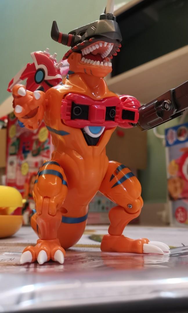 digivolving figure geogreymon digimon saver, Hobbies & Toys, Toys ...