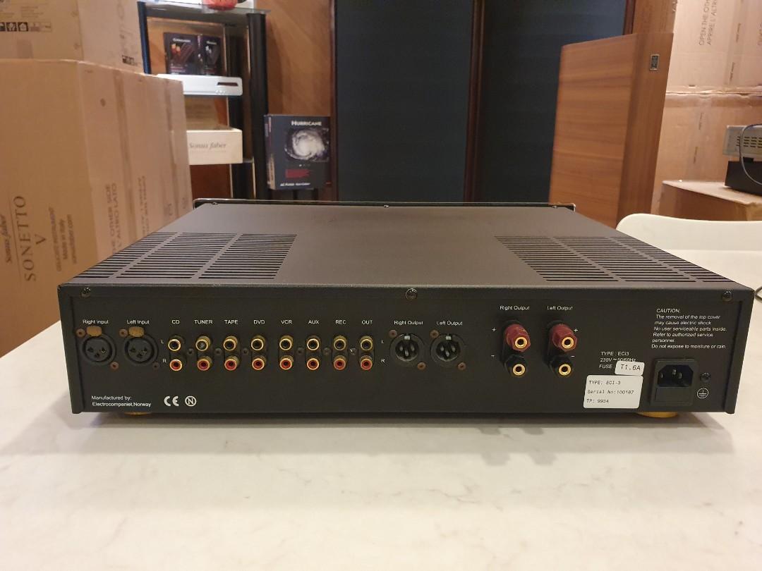 Electrocompaniet ECI-3 int amp, Audio, Soundbars, Speakers & Amplifiers ...