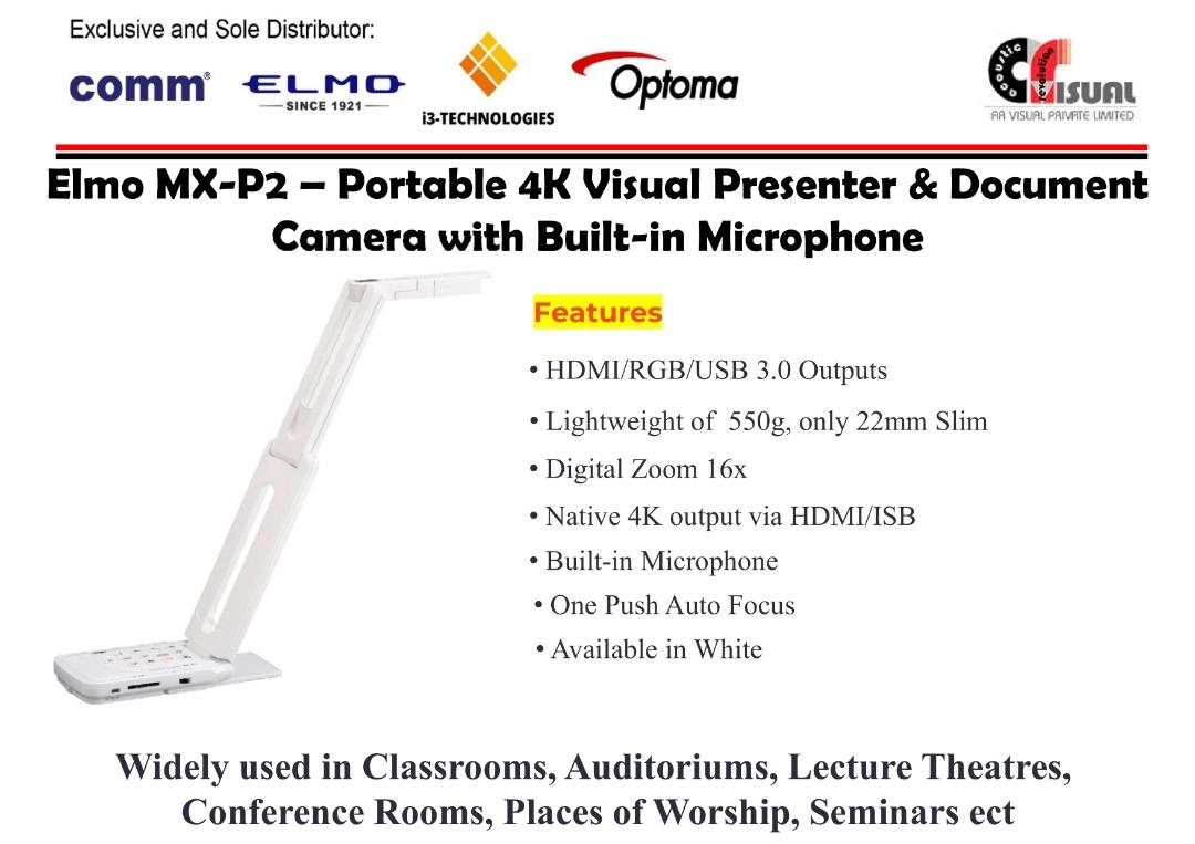 Cool ELMO Visual Presenter Review: MX P2 Educational, 56% OFF