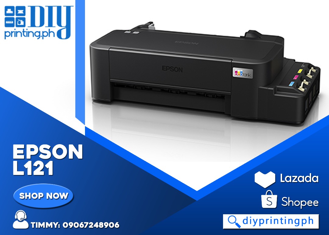 Epson EcoTank L121 A4 Ink Tank Printer, Computers & Tech, Printers ...