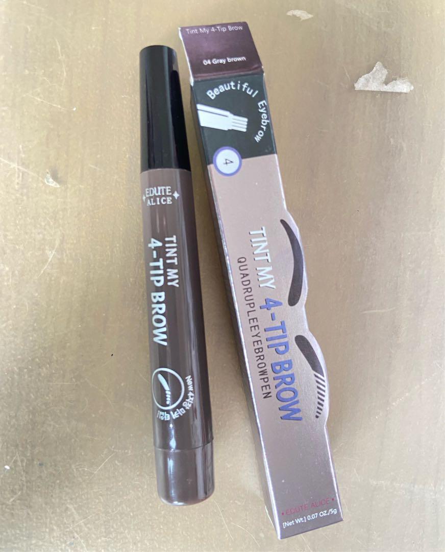 ETUDE ALICE “tint my 4-tip brow” quadruple eyebrow pen, Beauty ...