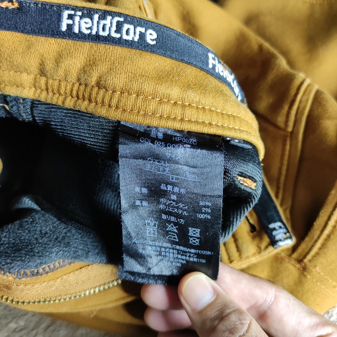 fieldCore mustard cargo, Men's Fashion, Bottoms, Jeans on Carousell