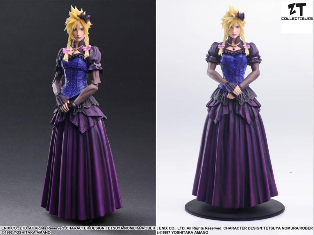 Final Fantasy VII Remake PLAY ARTS Kai / STATIC ARTS - Cloud Strife ...