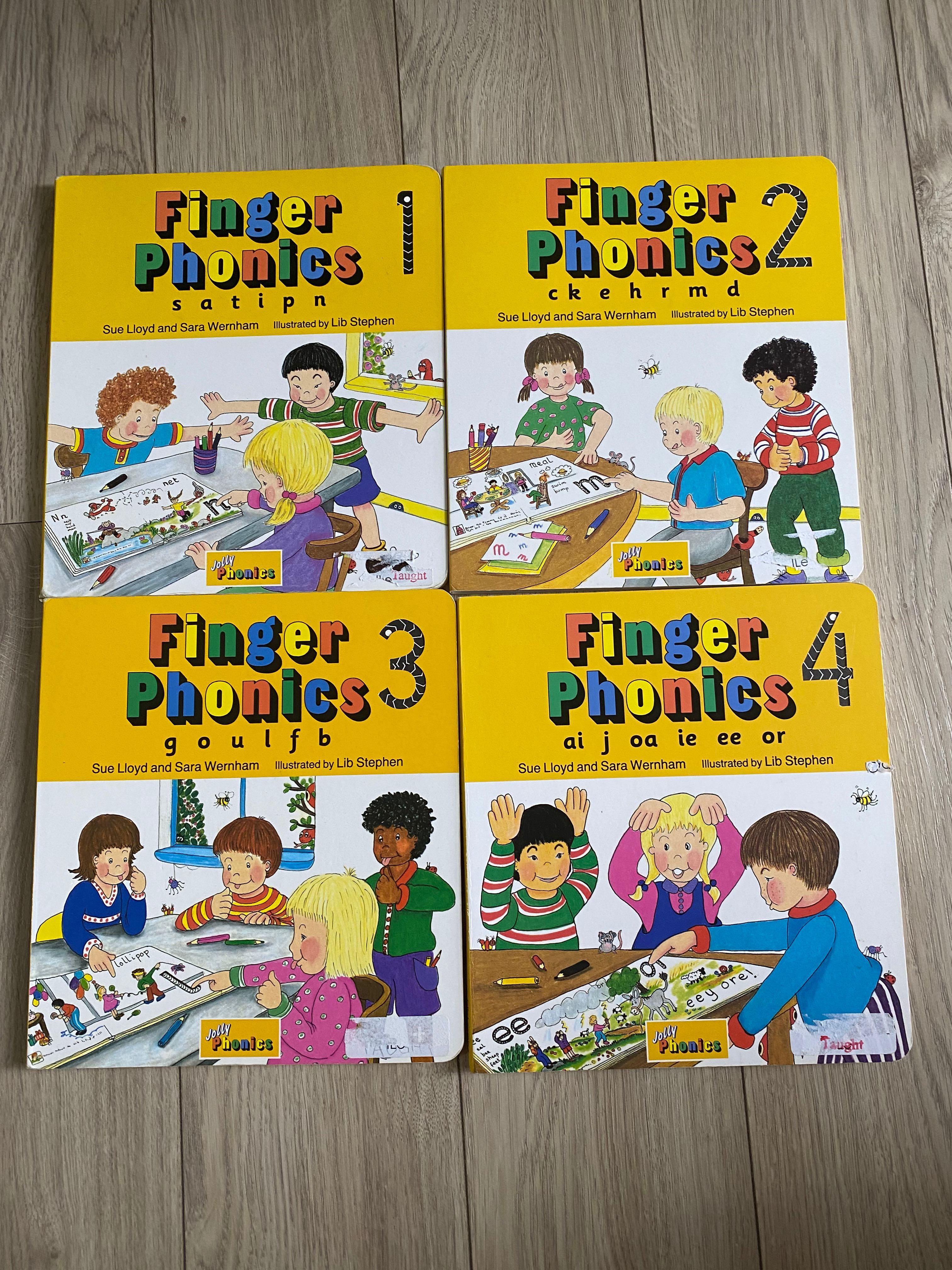 finger-phonics-1-4-a-set-of-4-carousell