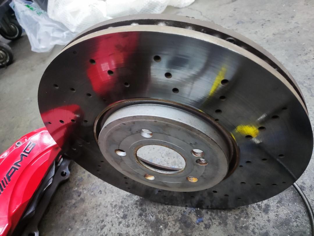 Front AMG 4pot brake kit mercedes CLA w118, Car Accessories ...
