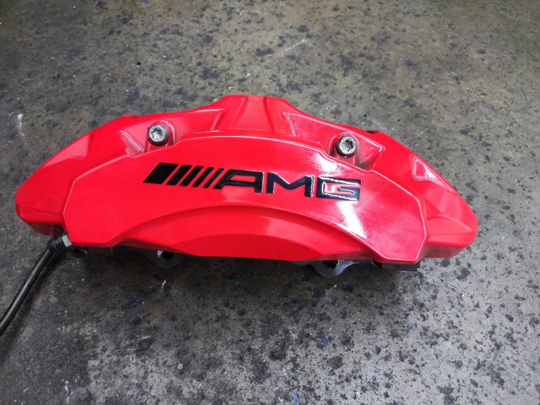 Front AMG 4pot brake kit mercedes CLA w118, Car Accessories ...