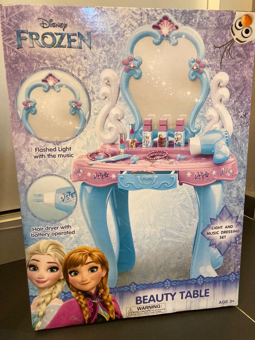 Frozen Beauty Table - makeup table, Hobbies & Toys, Toys & Games on ...