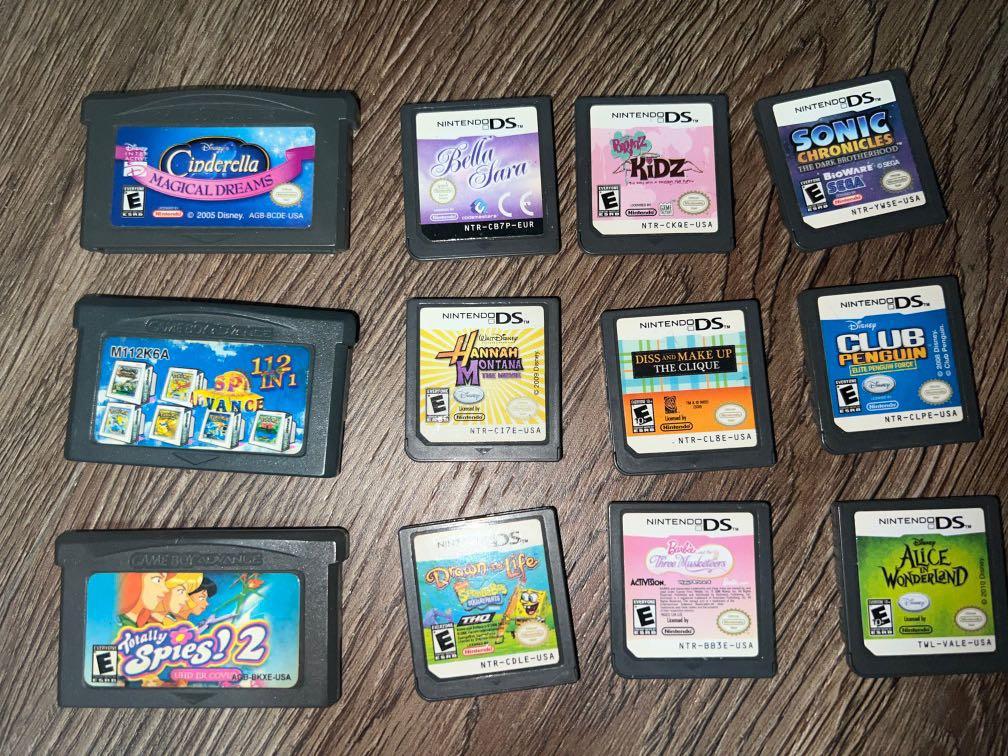 Gameboy & DS Loose Cartridges, Video Gaming, Video Game Consoles ...