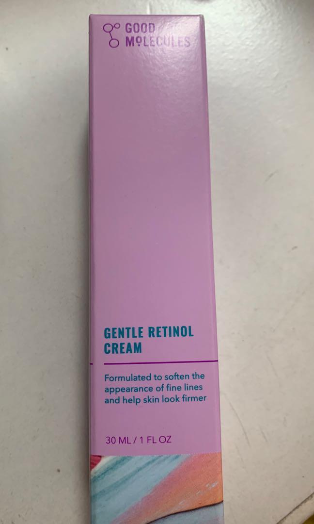 Good Molecules Gentle Retinol Cream, Beauty & Personal Care, Face, Face ...