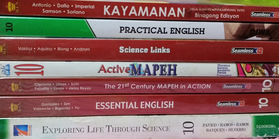 GRADE 10 BOOKS, Hobbies & Toys, Books & Magazines, Textbooks on Carousell