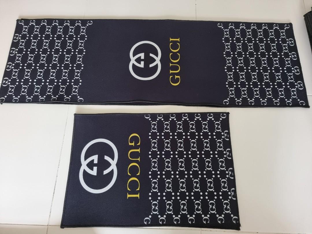 GUCCI floormat, Furniture & Home Living, Home Decor, Carpets, Mats ...