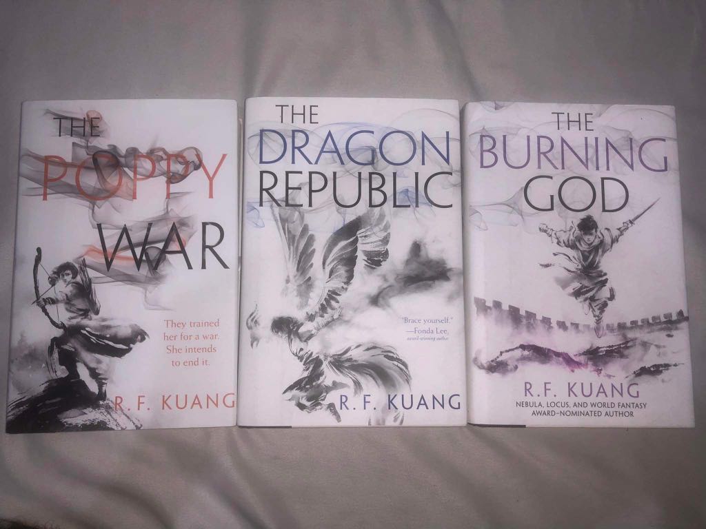 RUSH HARDBOUND Poppy War Trilogy, Hobbies & Toys, Books & Magazines ...