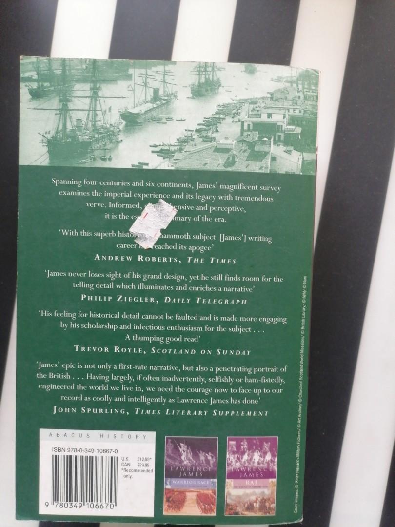 History : the rise and fall of the British empire lawrence james ...