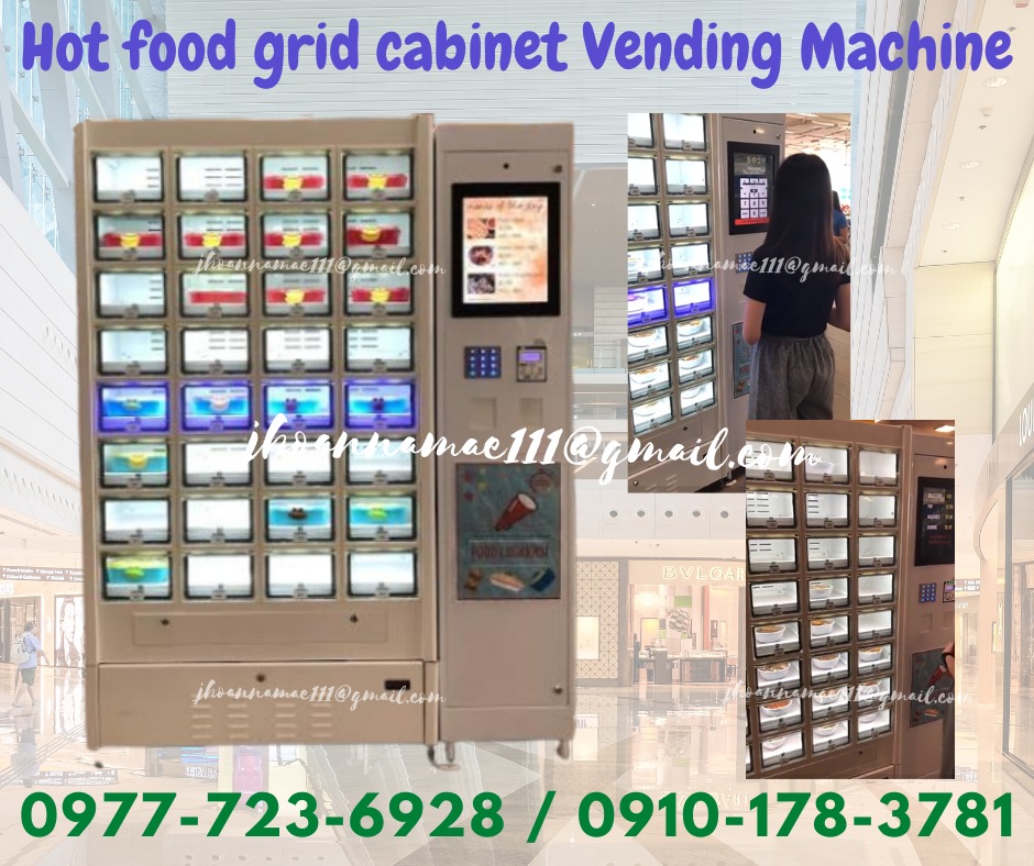 Hot food grid cabinet Vending Machine, TV & Home Appliances, Kitchen ...