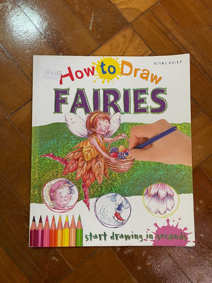 How to draw fairies book, Hobbies & Toys, Books & Magazines, Children's ...