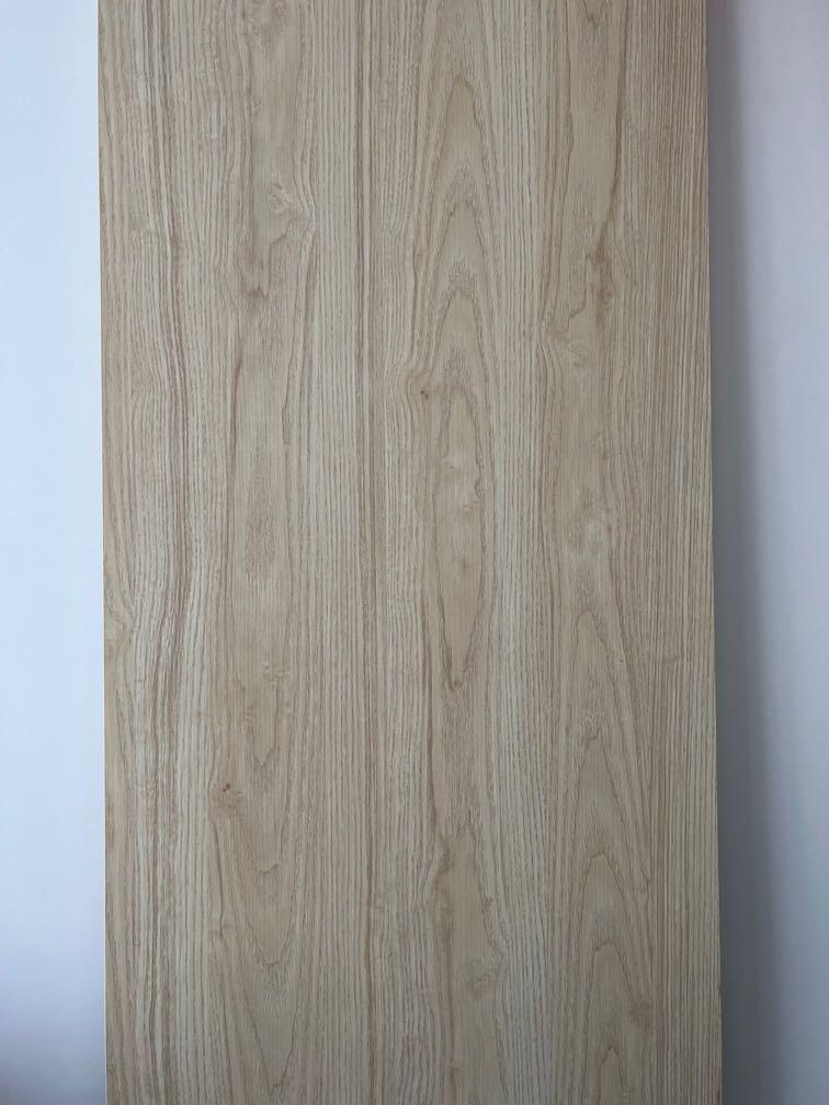 IKEA Alex Drawers + Ekbacken Worktop + Adils Desk Setup, Furniture ...