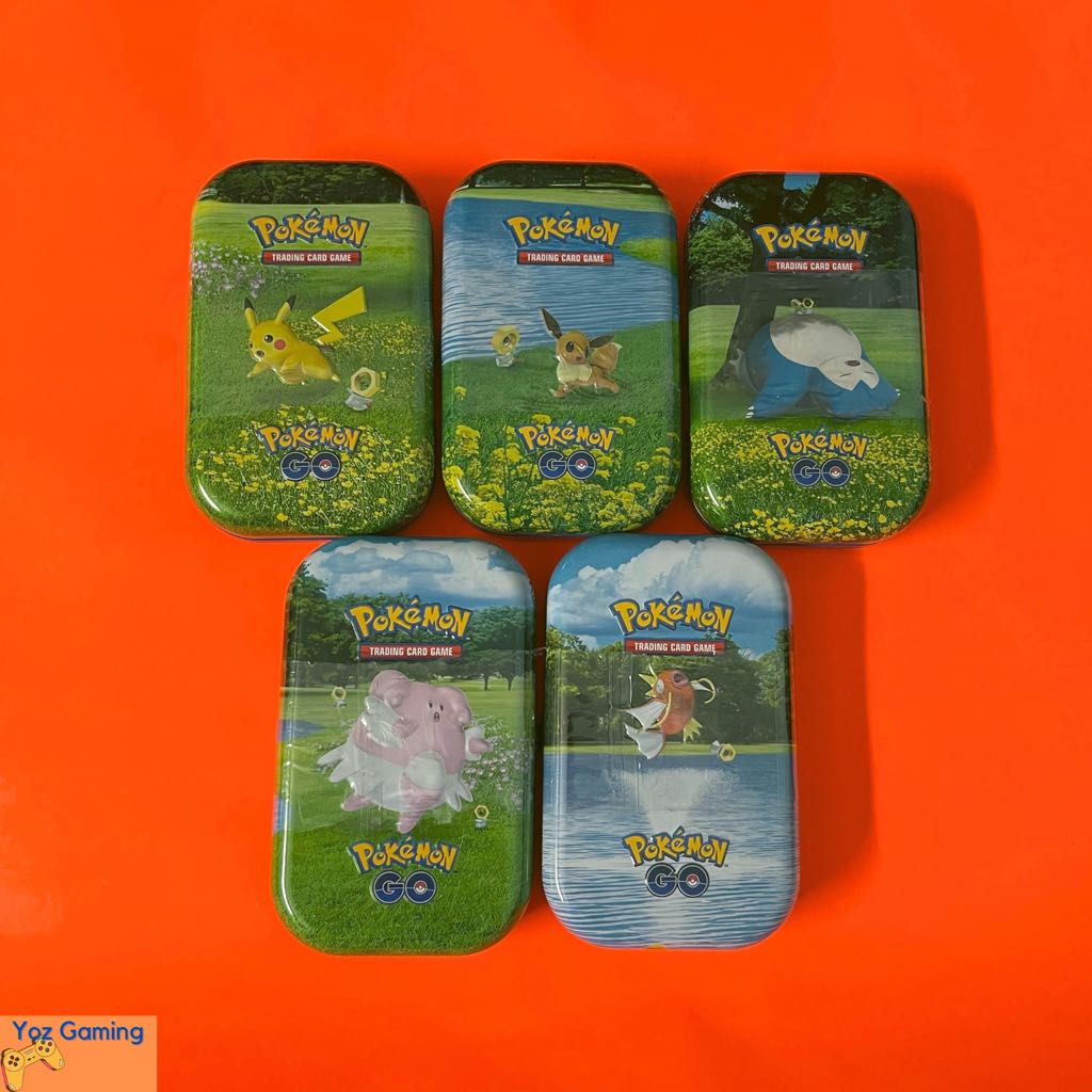 [Individual Design] Pokemon TCG SWSH Pokemon Go Mini Tins (Blissey ...