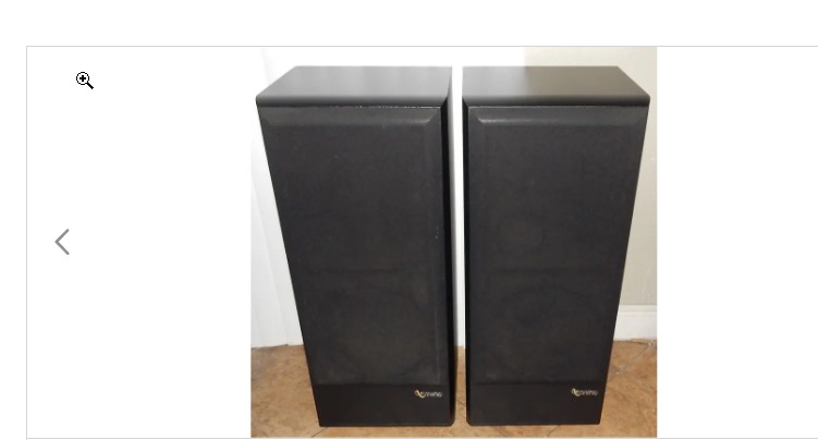 INFINITY Black Pair of SM 122 Floor Speakers on Carousell