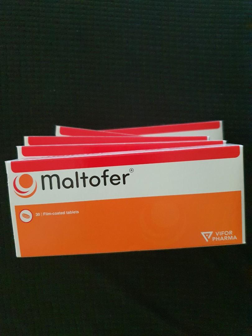 Iron supplement Maltofer, Health & Nutrition, Health Supplements ...