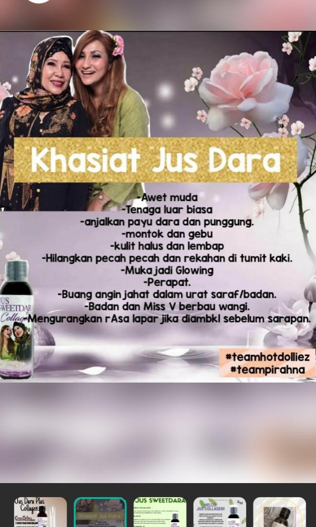 Jus sweet dara, Health & Nutrition, Health Supplements, Vitamins ...