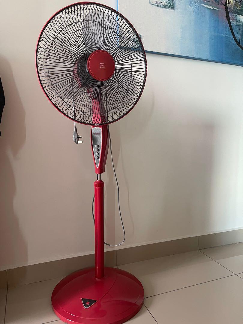 [BIG STEAL] KDK Stand Fan 16'' , Furniture & Home Living, Lighting ...
