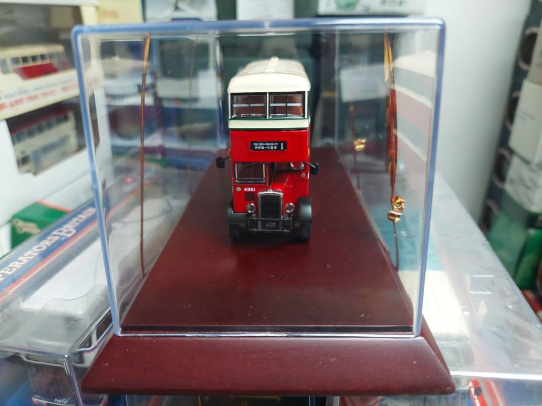 KMB 九巴 80週年 Daimler A 丹拿A型 巴士模型 4961 連 車票 八達通卡 octopus, 興趣及遊戲, 收藏品及紀念品 ...