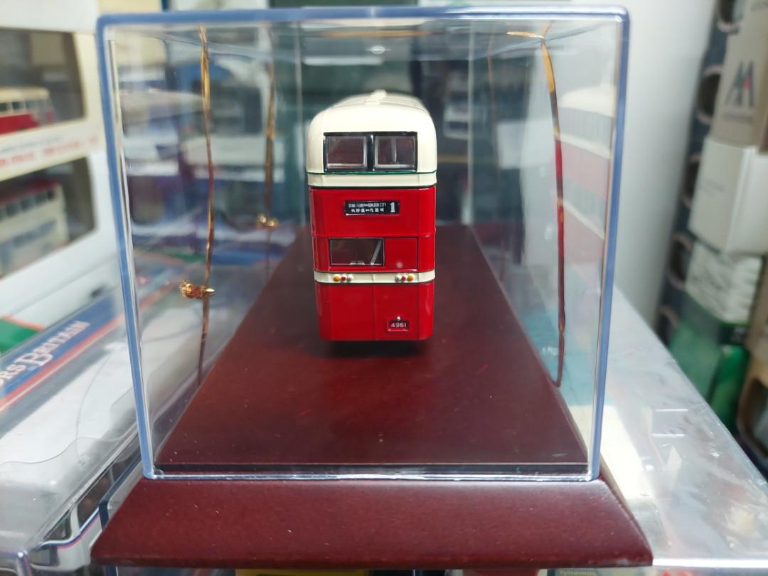 KMB 九巴 80週年 Daimler A 丹拿A型 巴士模型 4961 連 車票 八達通卡 octopus, 興趣及遊戲, 收藏品及紀念品 ...
