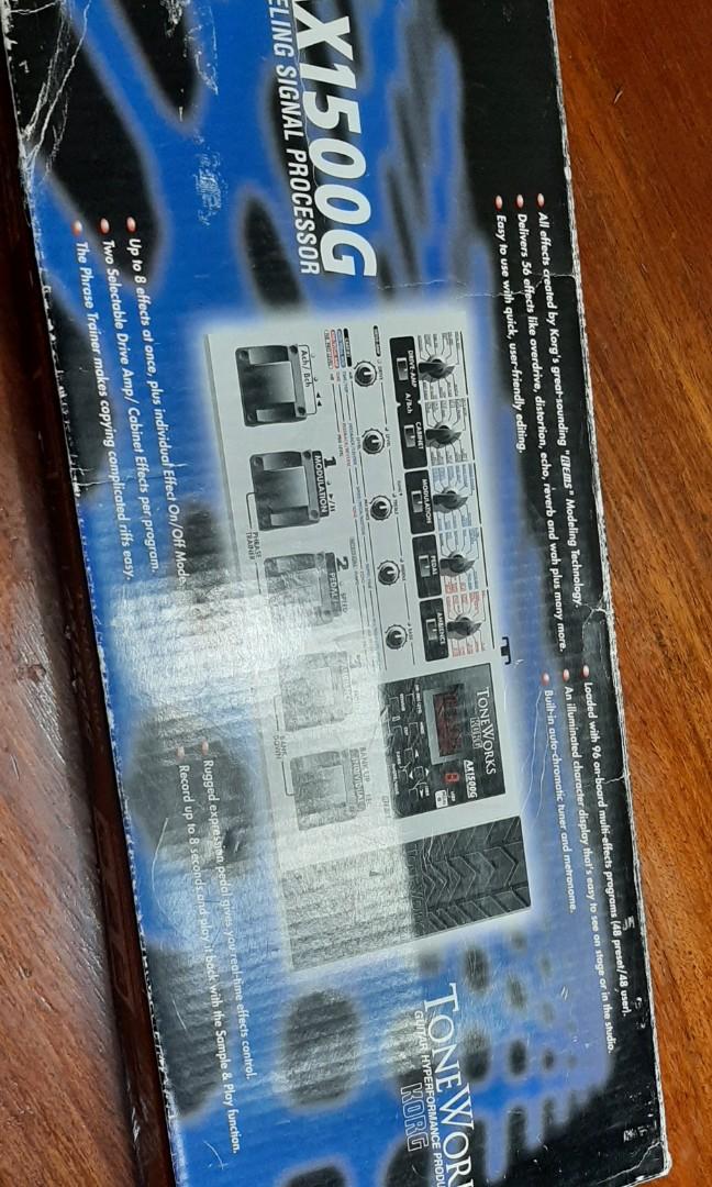 Korg AX1500G multi effects, Hobbies & Toys, Music & Media, Musical ...