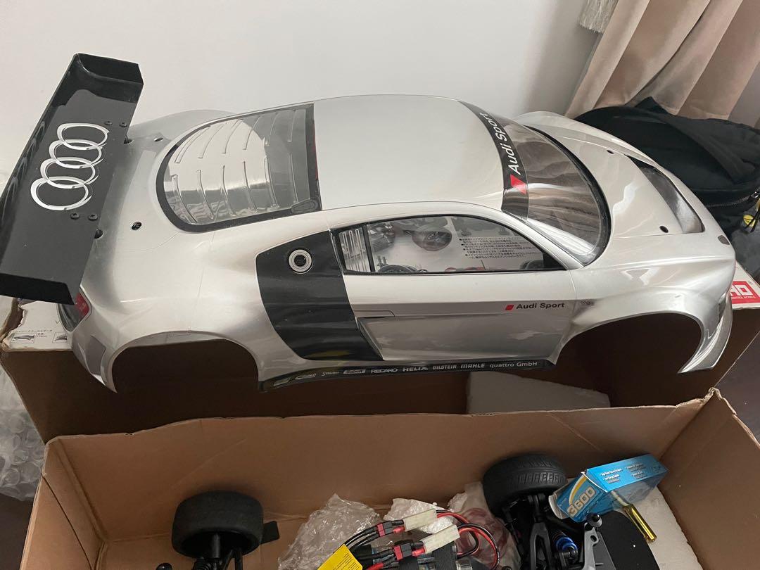 Kyosho Inferno GT2 VE remote control car Audi Sport R8, Hobbies & Toys ...