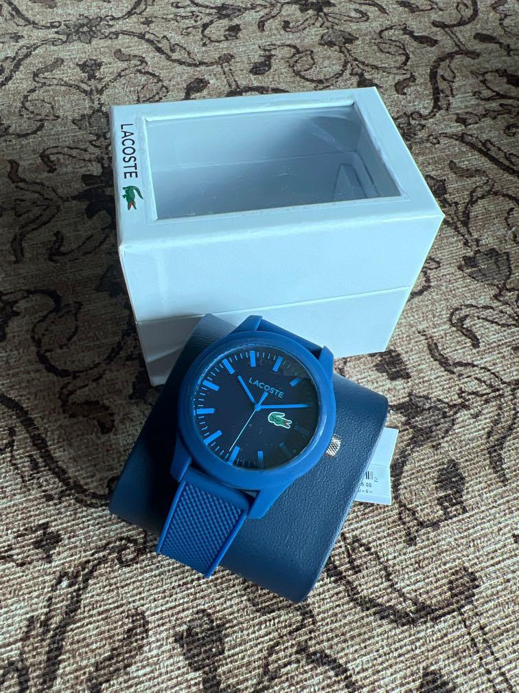 Lacoste 12.12 Blue Dial Qtz (Sports Watch Blue), Men's Fashion, Watches ...