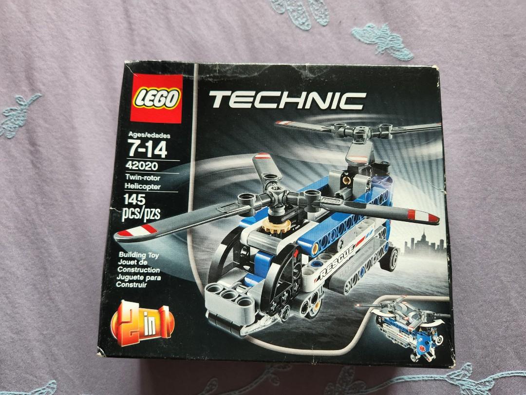 Lego Technic Twin-rotor Helicopter 42020, Hobbies & Toys, Toys & Games ...