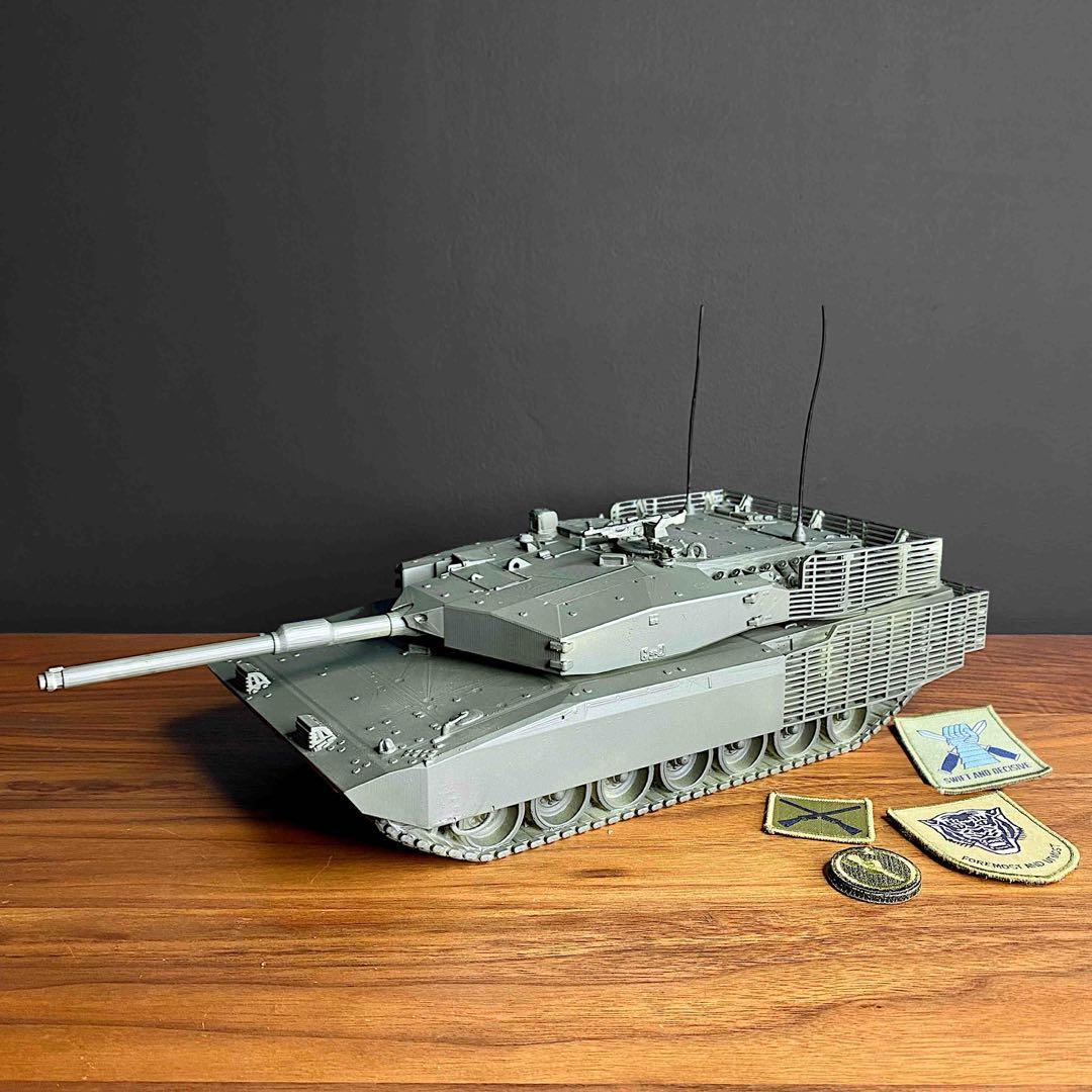 Leopard 2SG Tank 3D-Printed Resin Model - 1/72, 1/48, 1/35, 1/26 Scale ...