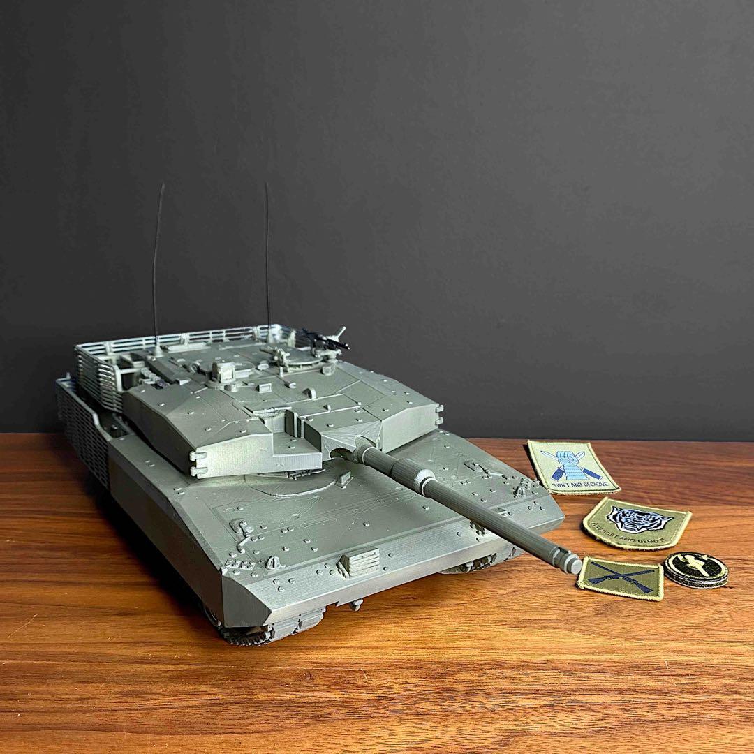 Leopard 2SG Tank 3D-Printed Resin Model - 1/72, 1/48, 1/35, 1/26 Scale ...