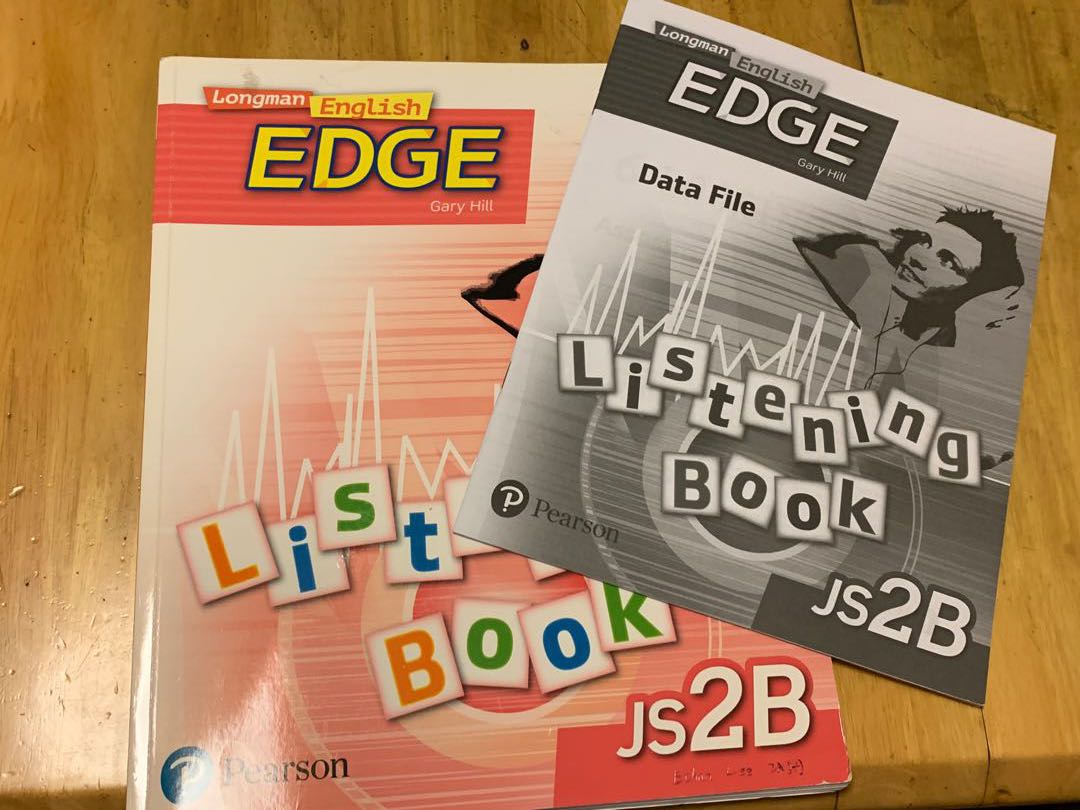 Longman English EDGE Listening Book JS2B with data file, 興趣及遊戲, 書本 & 文具 ...