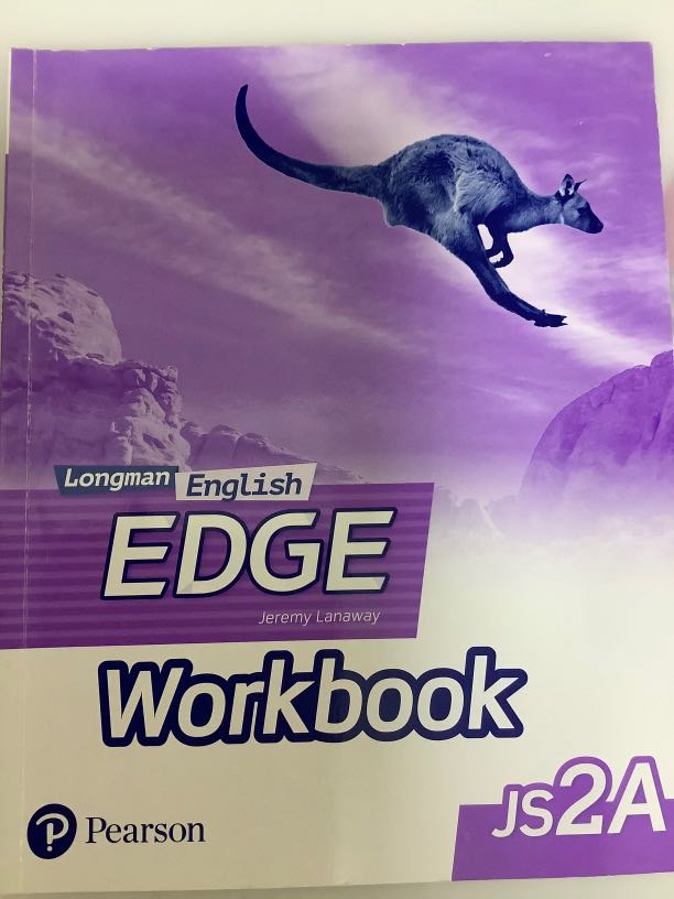 Longman English EDGE workbook JS 2A 2020 edition, 興趣及遊戲, 書本 & 文具, 教科書 ...