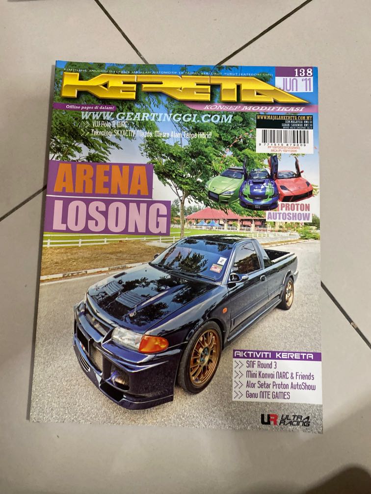 majalah kereta. Proton arena jun 2011, Hobbies & Toys, Books ...