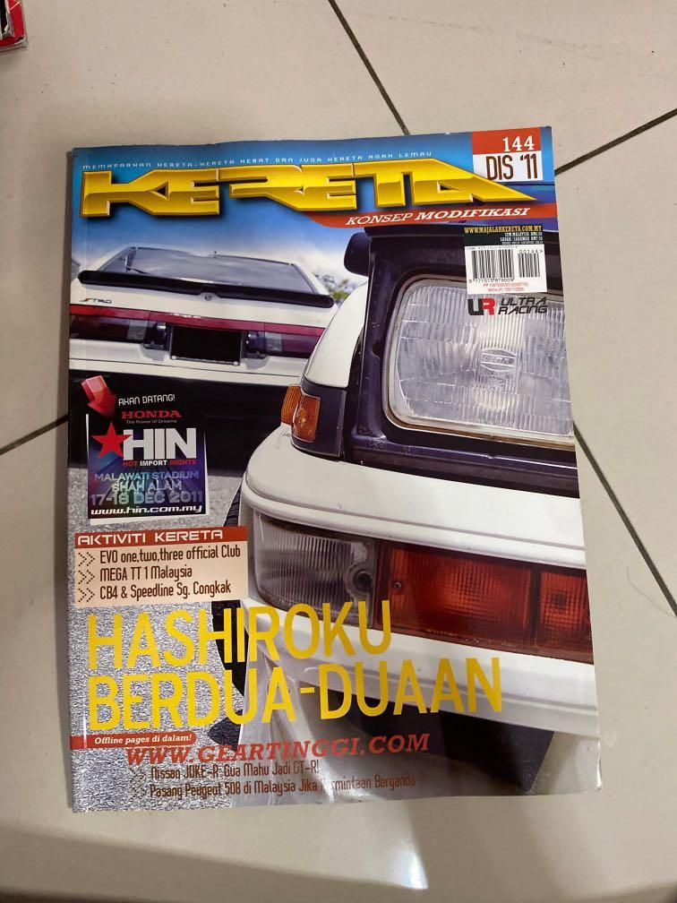 majalah kereta dis 2011 ae86 toyota, Hobbies & Toys, Books & Magazines, Magazines on Carousell