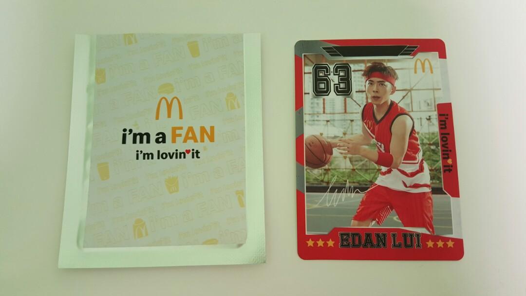 McDonald's 麥當勞 MIRROR 紀念卡一張, 興趣及遊戲, 收藏品及紀念品, 郵票及印刷品 on Carousell