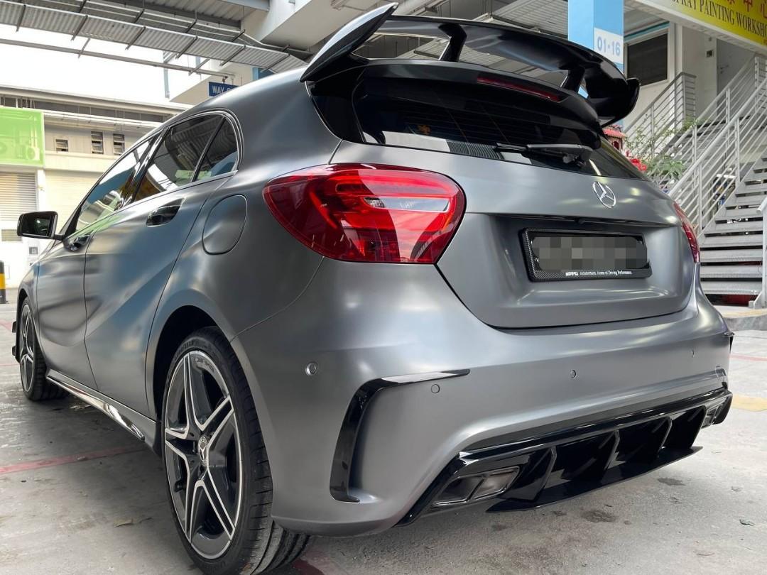 Mercedes Benz Merc A-Class A45 Full Bodykit Conversion for W176 A180 ...