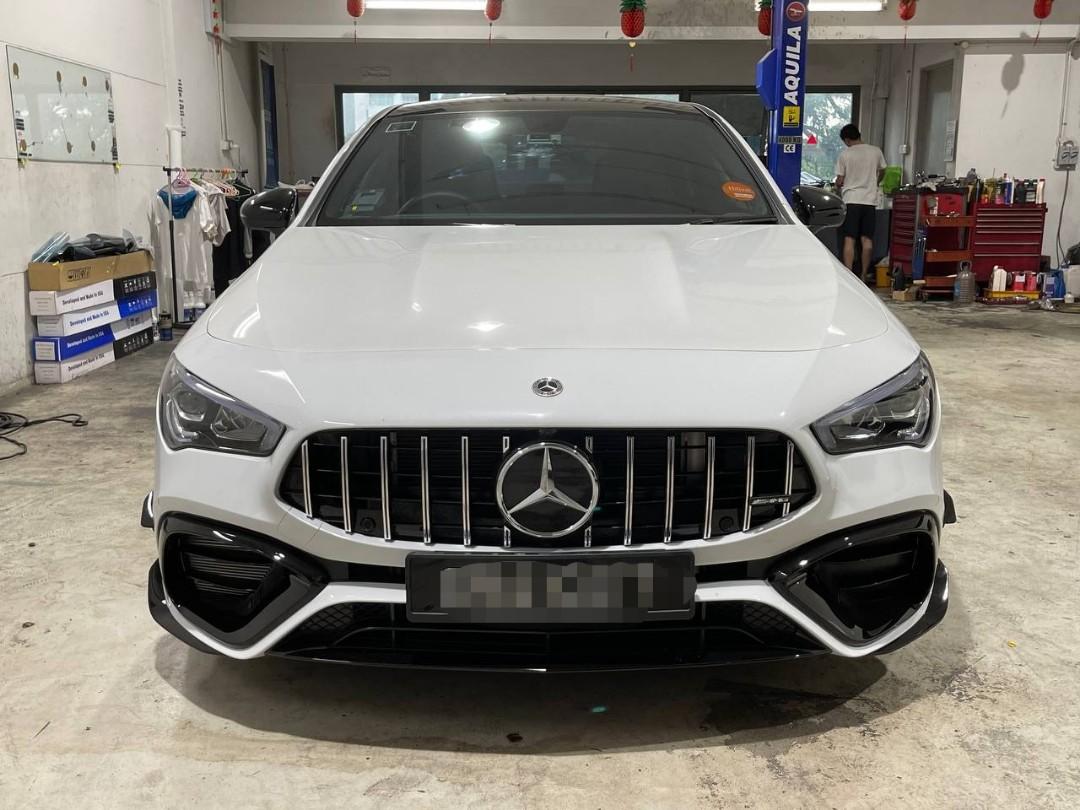 Mercedes Benz Merc CLA45s AMG Full Conversion Bodykit CLA Class CLA180 ...