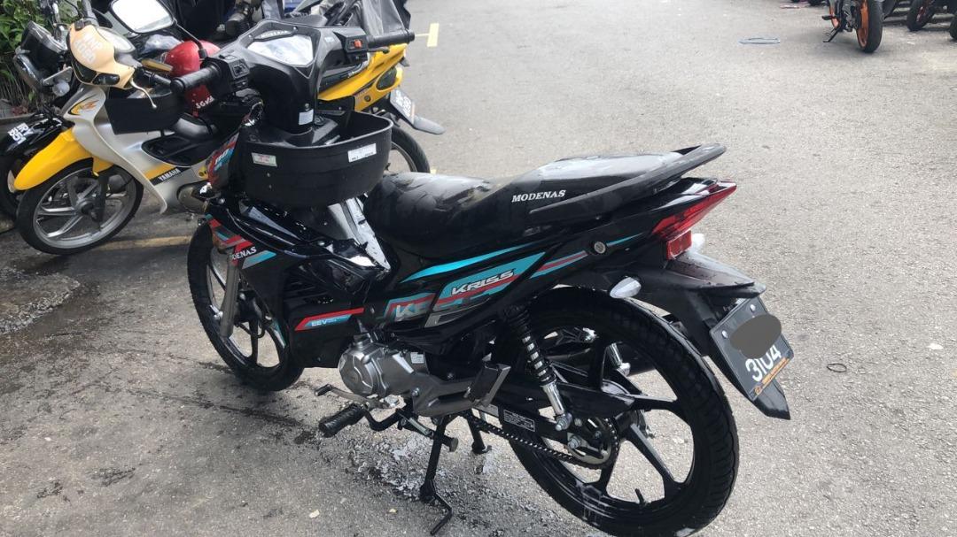 MODENAS KRISS MR3 DISC BRAKE(2022), Motorbikes on Carousell