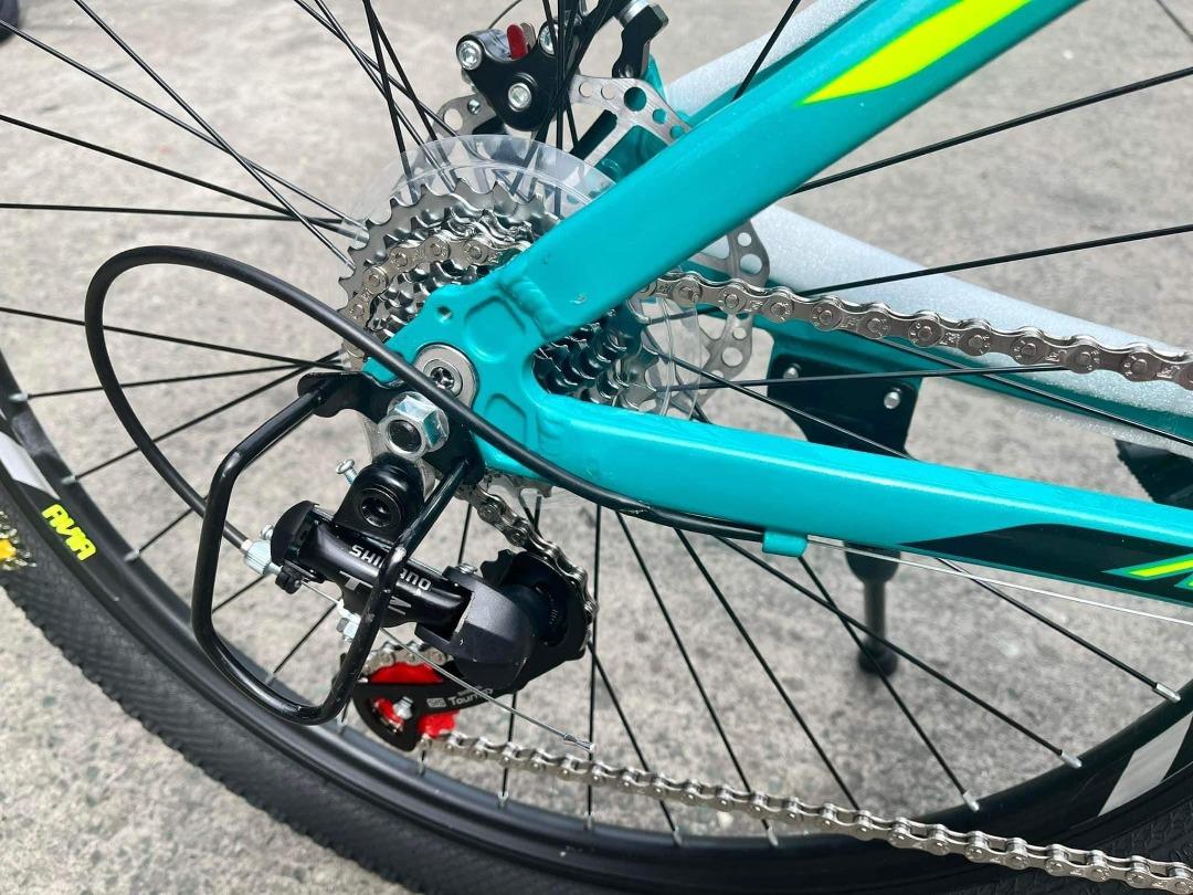 MTB AVIA VICTORIA LADIES 26ER 1x8 ALLOY FRAME MECHANICAL DISC BRAKE ...