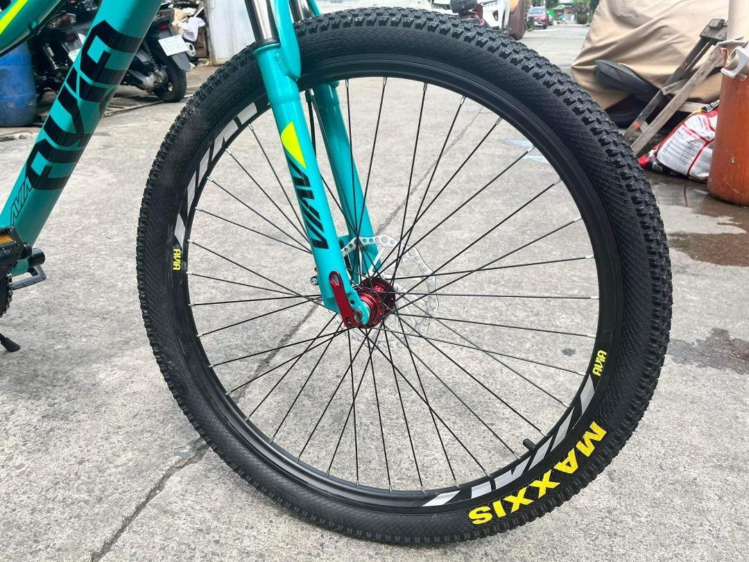 MTB AVIA VICTORIA LADIES 26ER 1x8 ALLOY FRAME MECHANICAL DISC BRAKE ...